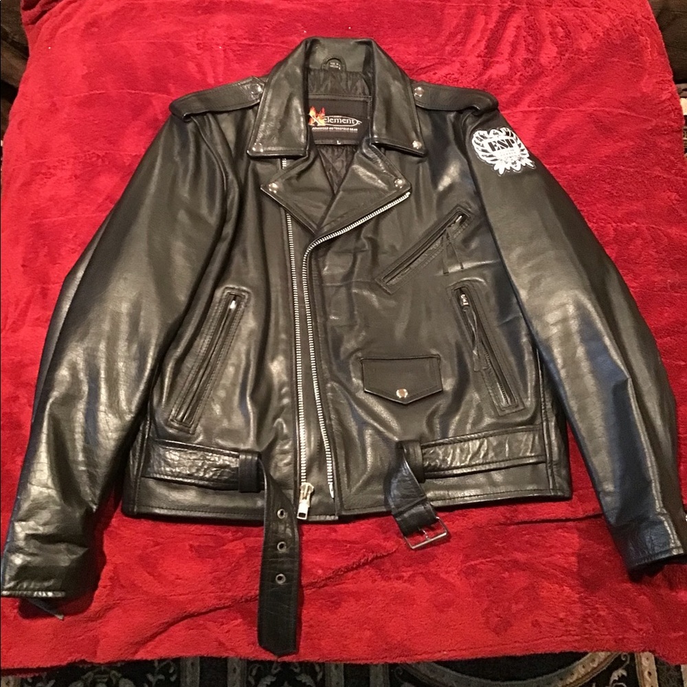 Ultra Rare Artist-Only Esp Guitars Leather Jacket - Gem